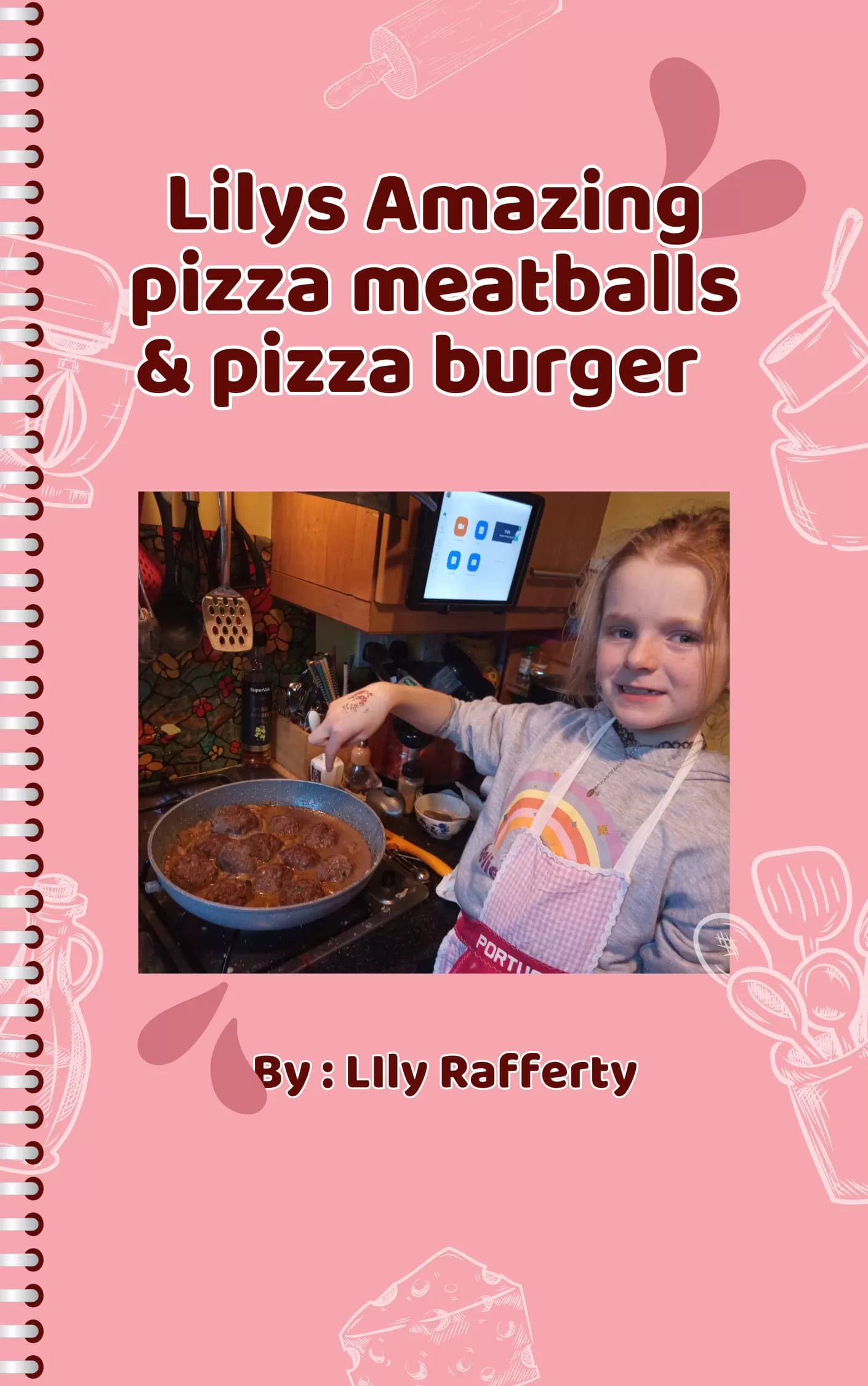 Lilys Amazing pizza meatballs & pizza burger - One Yummy Mummy