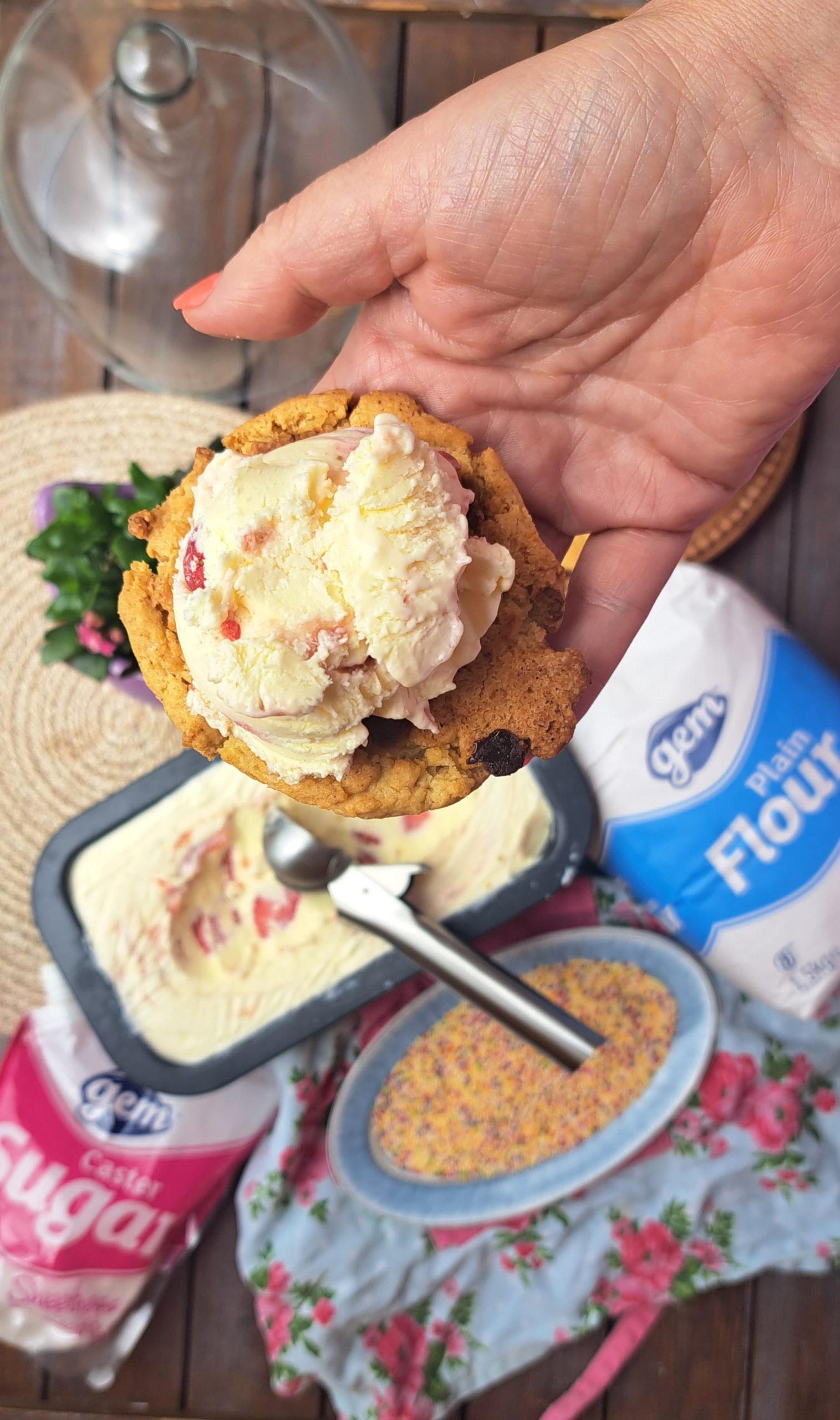 GEM Ice Cream Sandwich Cookies - One Yummy Mummy